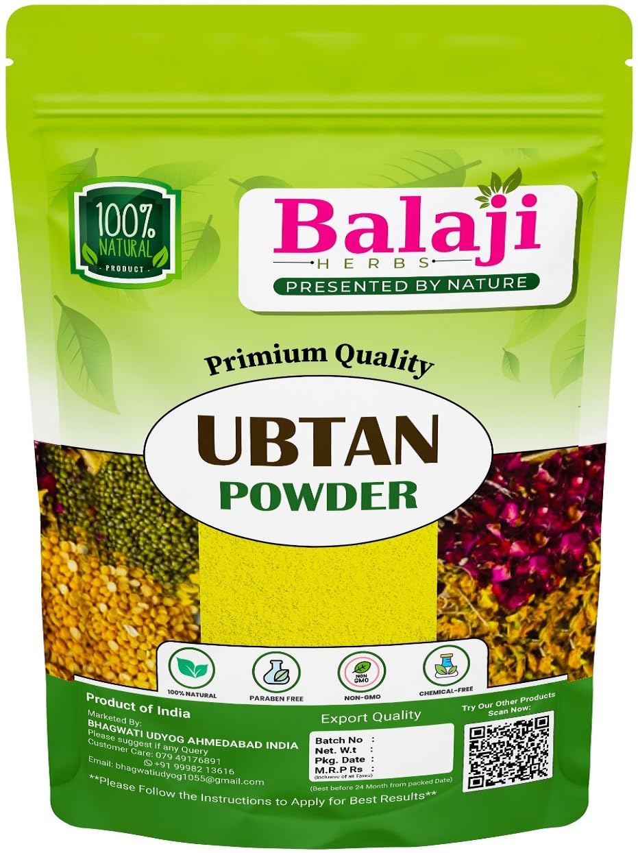 Balaji Herbs Ubtan Powder Sunni Pindi Bath Powder - Skin Lightening ...