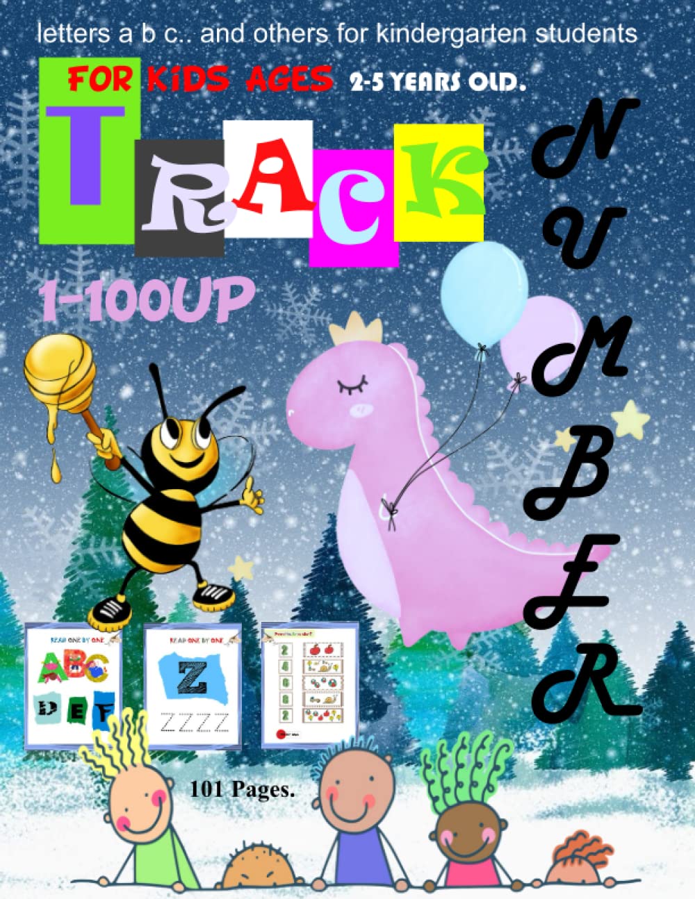 Buy Track numbers 1-100 UP, letters a b c.. and others for kindergarten ...