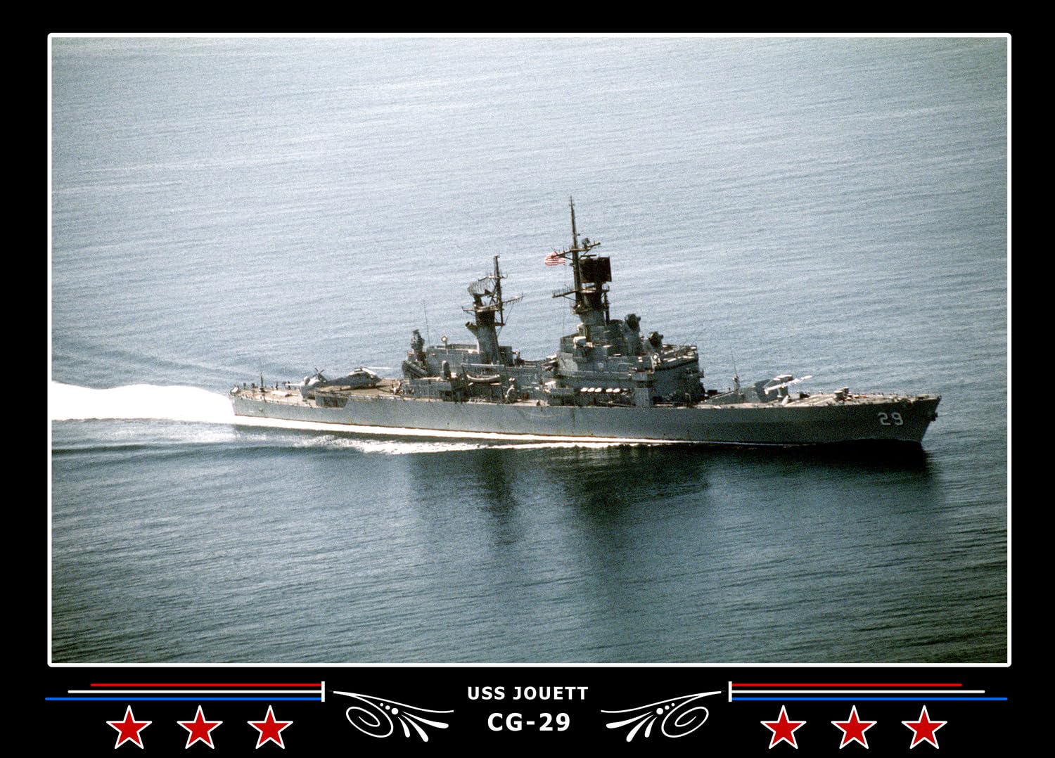 Uss Jouett Model Ship
