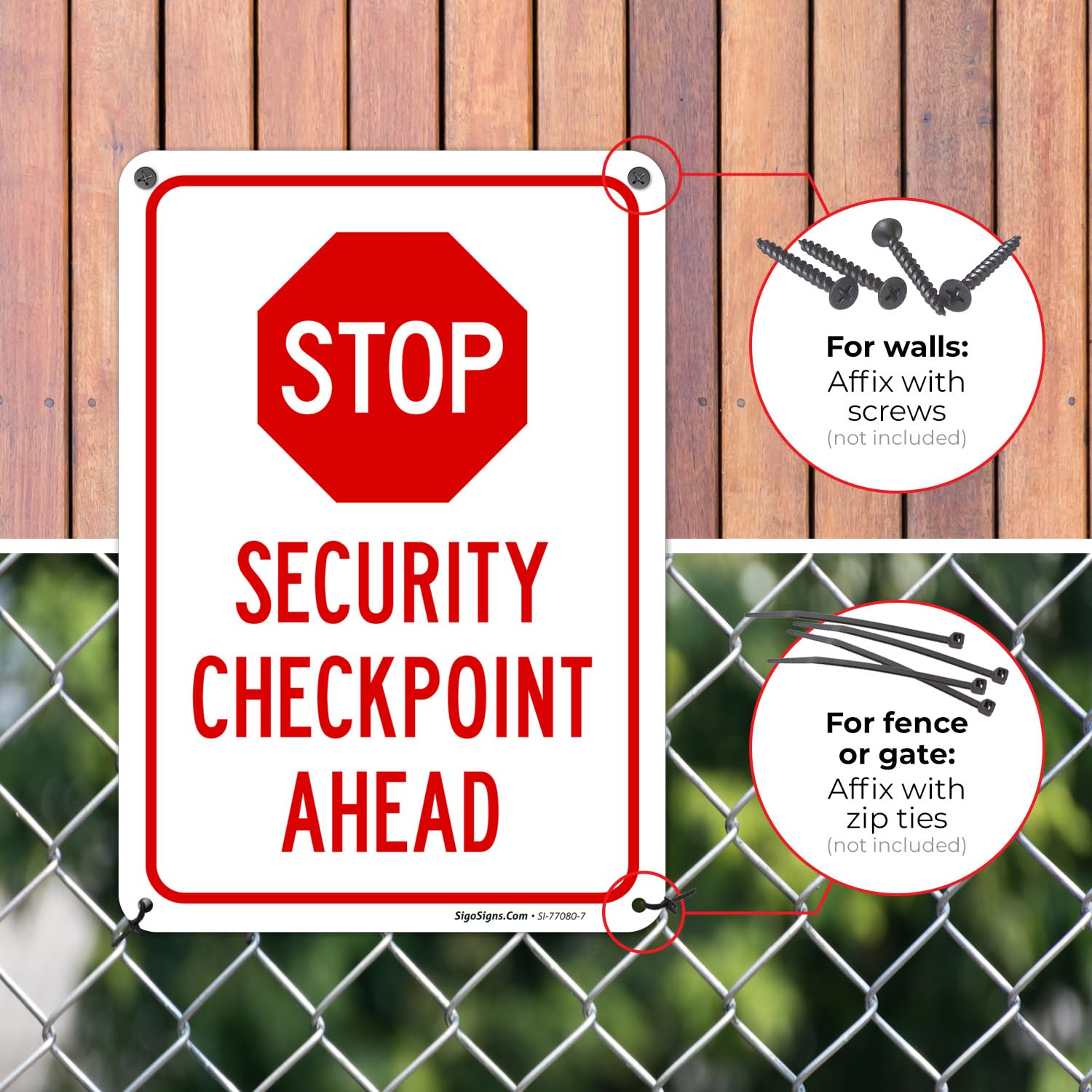 Stop Sign Checkpoint