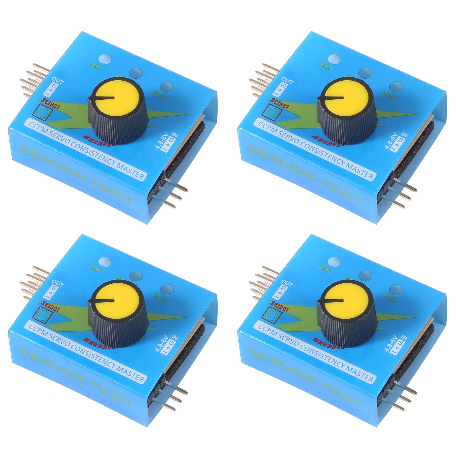 Buy Ziihao 4PCS RC Servo r,Simple Seering Gear r Model,3CH Digital ...