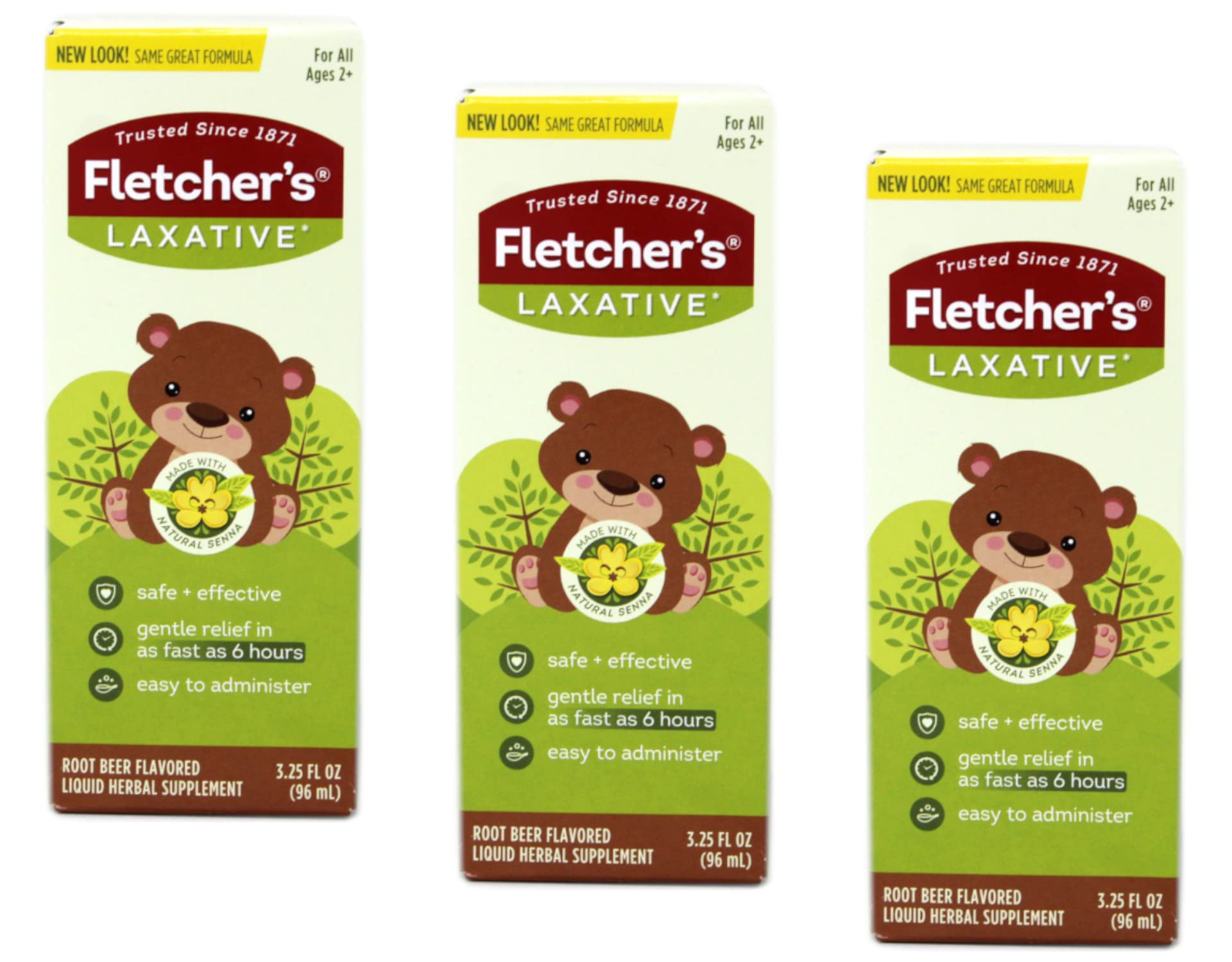 Amazon.com: Fletcher's Laxative, For Kids, Root Beer, 3.25-Ounce ...