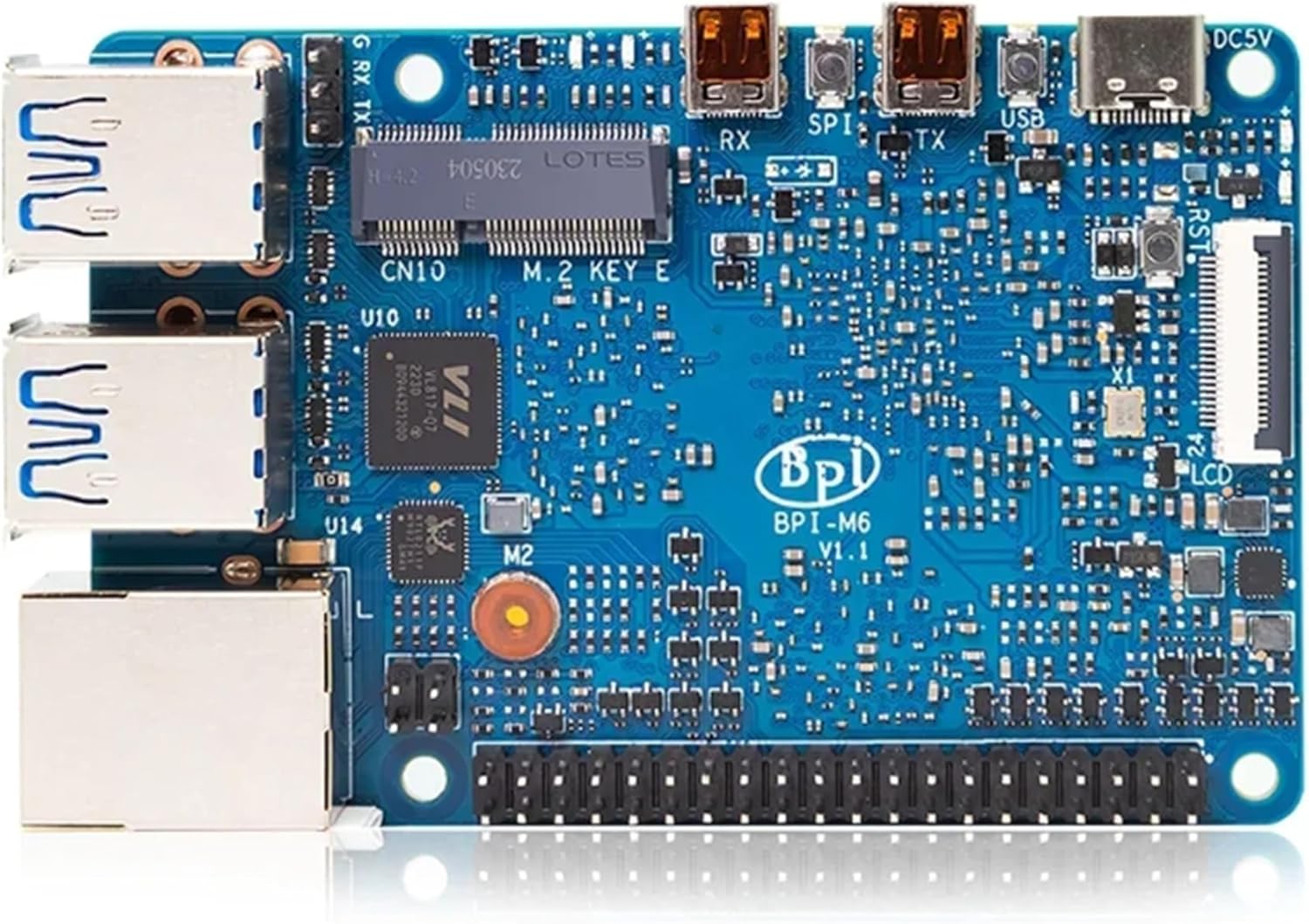 Amazon.com: Banana Pi BPI-M6 Developed Board with Synaptics VS680 ...
