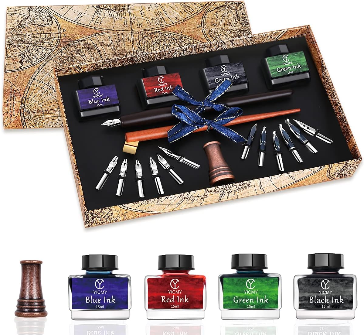 Amazon.com : YICMY Calligraphy Pen Set,Calligraphy Set For Beginners ...