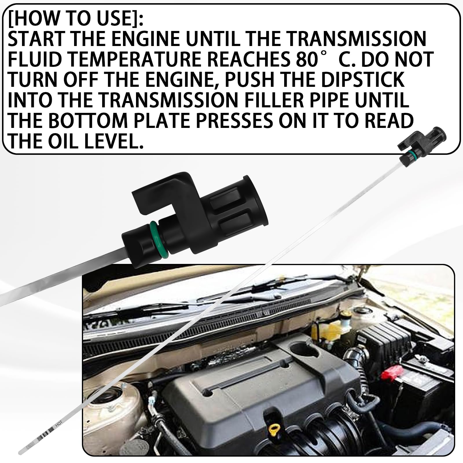Snapklik.com : Tobenbone Transmission Dipstick, Transmission Fluid ...