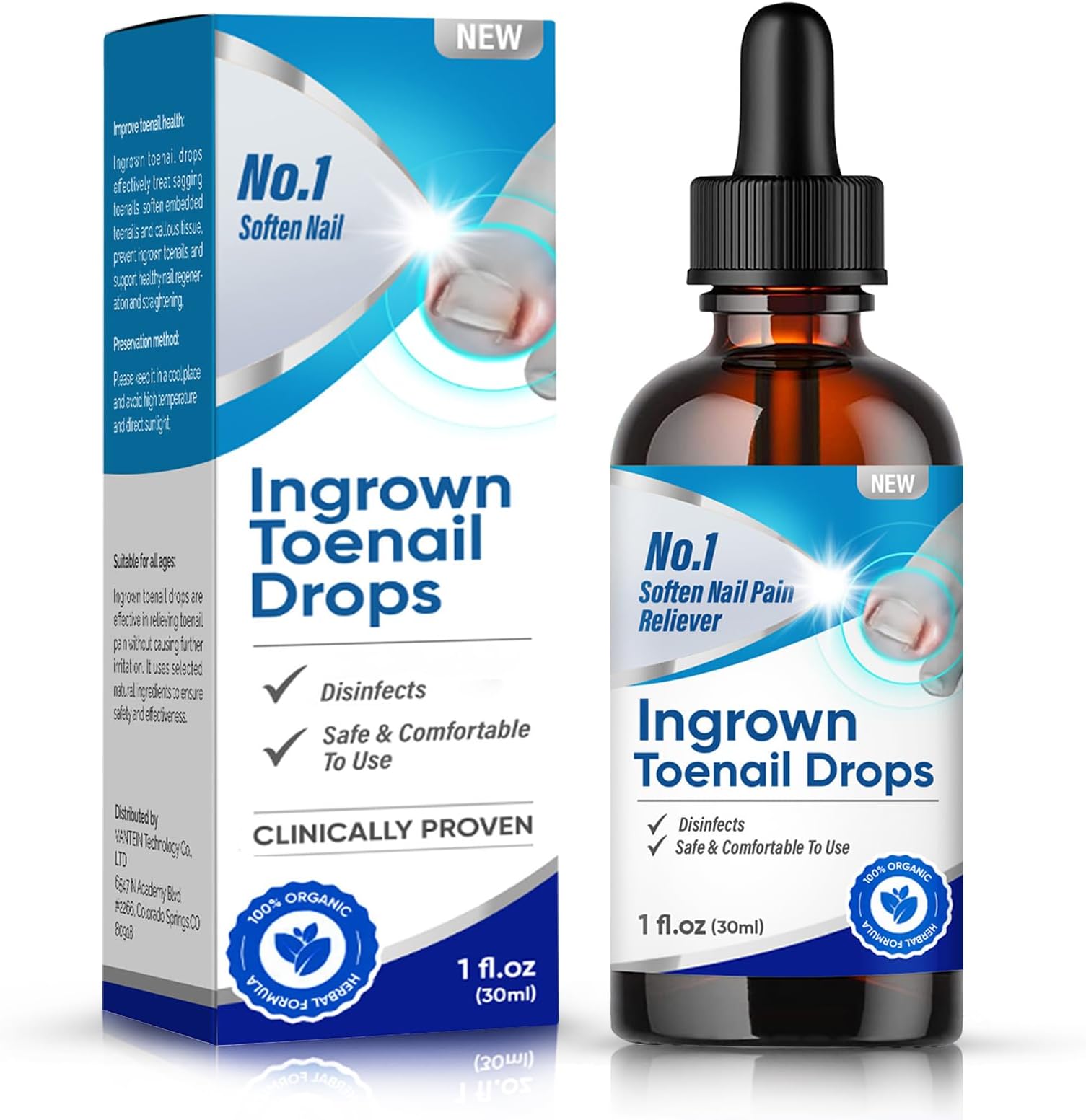 Amazon.com: Ingrown Toenail Treatment, 30 ml Fast & Effective Ingrown ...
