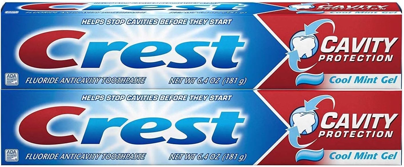 Amazon.com : Crest Toothpaste Cavity Protection Regular (Pack of 3 ...
