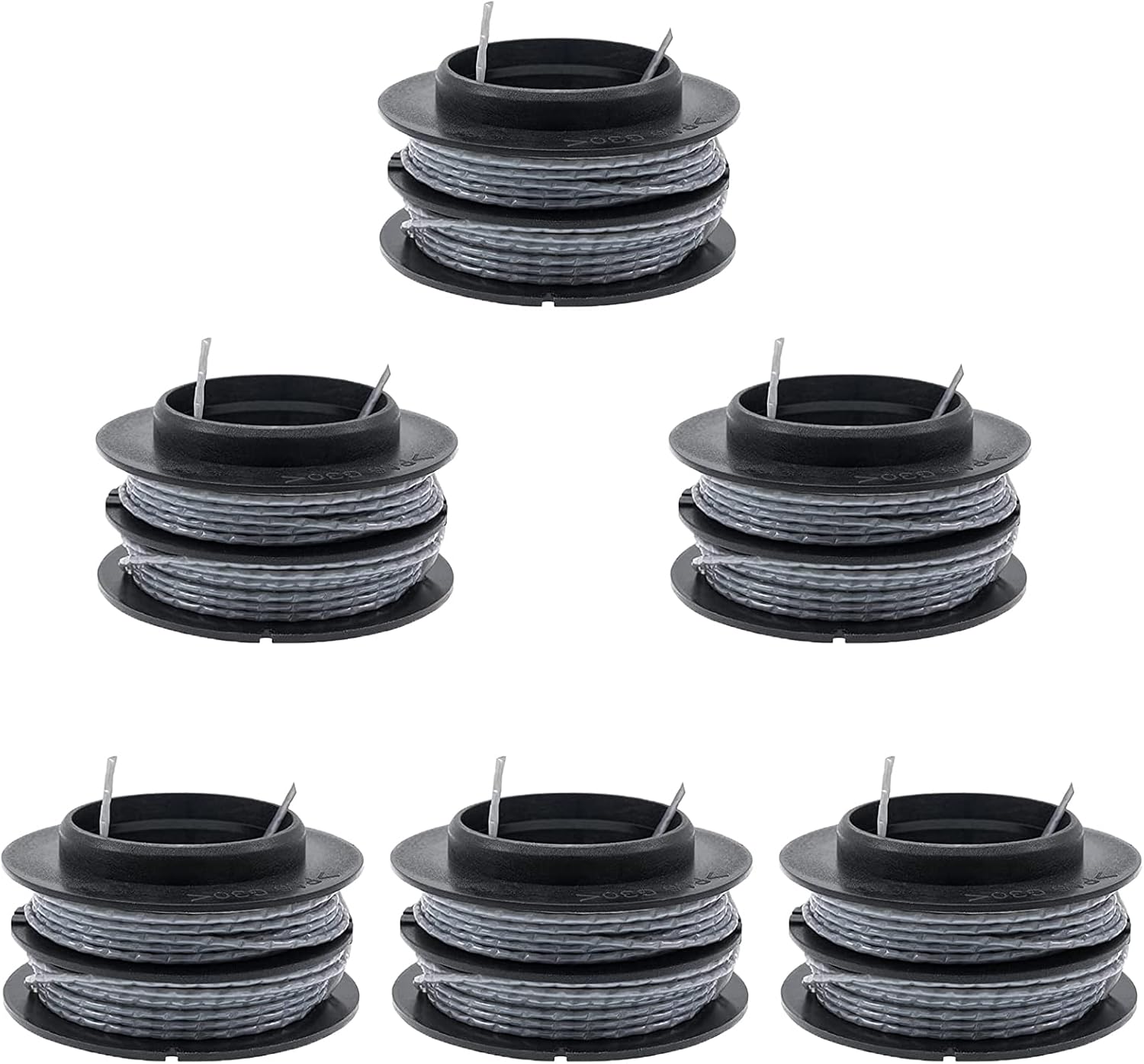 Amazon.com : FYSHIQING 080-Inch Dual Line Trimmer Replacement Spool 80V ...