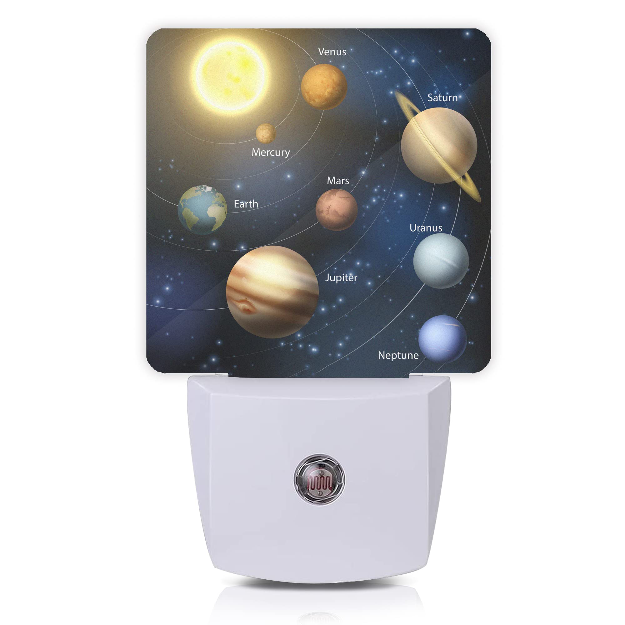 Amazon.com: Smoaffly Planet Solar System Universe Galaxy Space Night ...