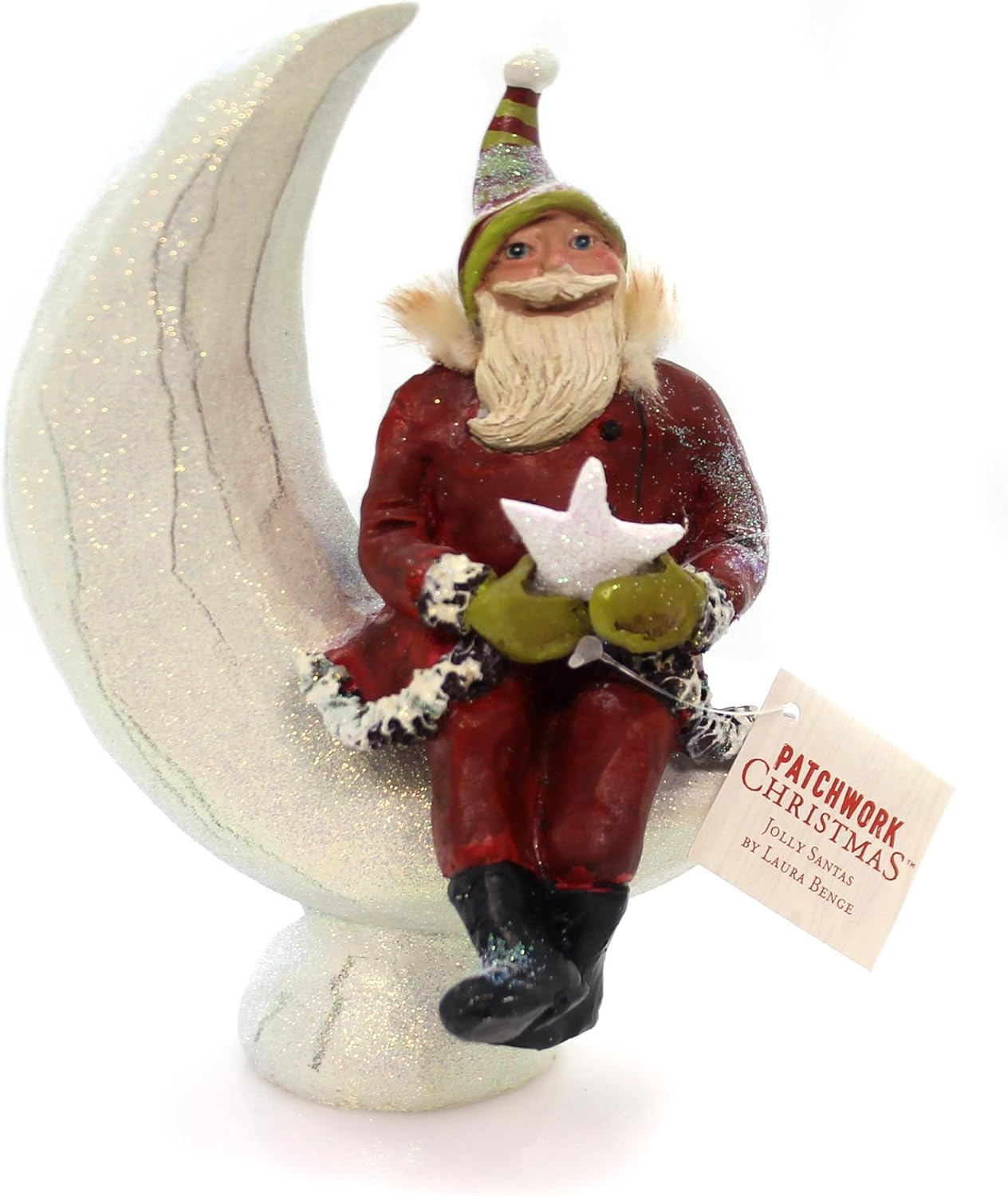 Amazon.com: Demdaco Santa on Moon Figure : Home & Kitchen