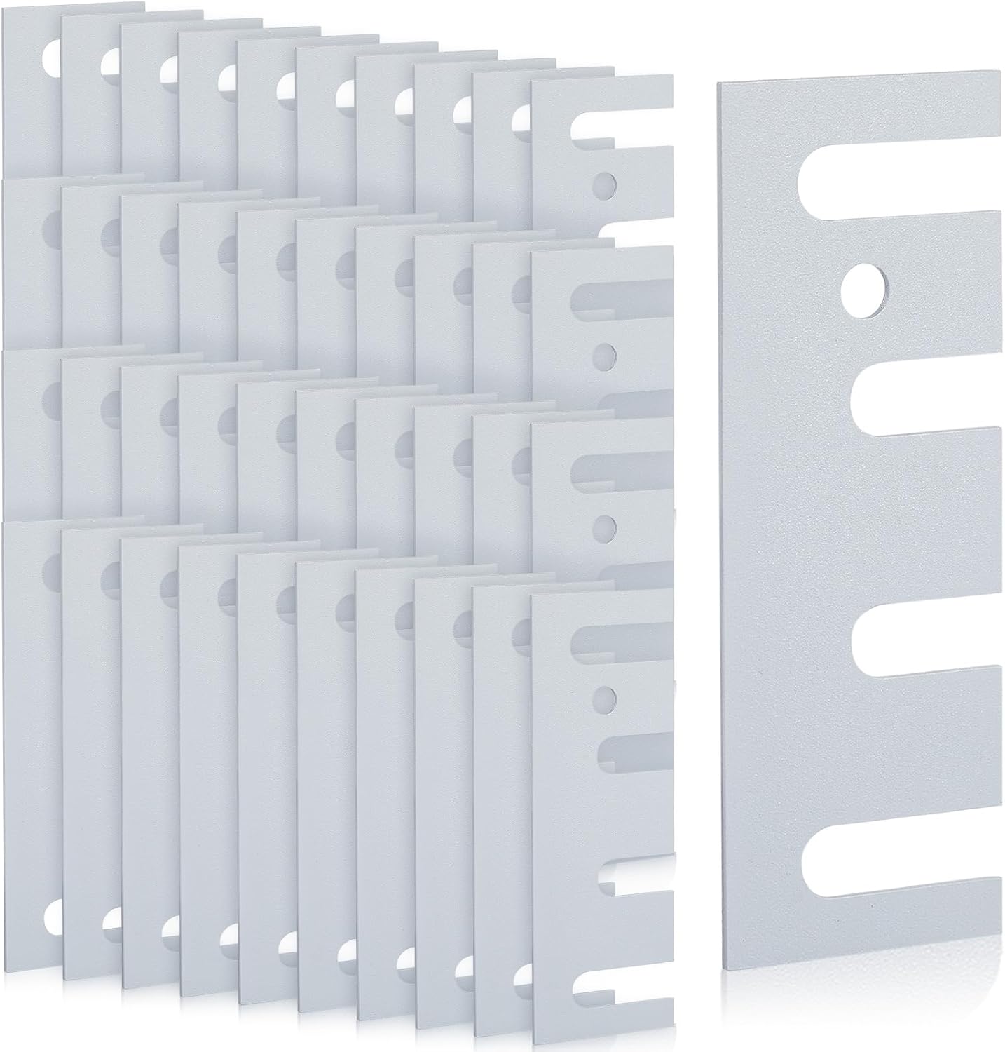 Ferraycle 16 Gauge Steel Hinge Shim Coated Finish Shims 4-1/2" Length x ...