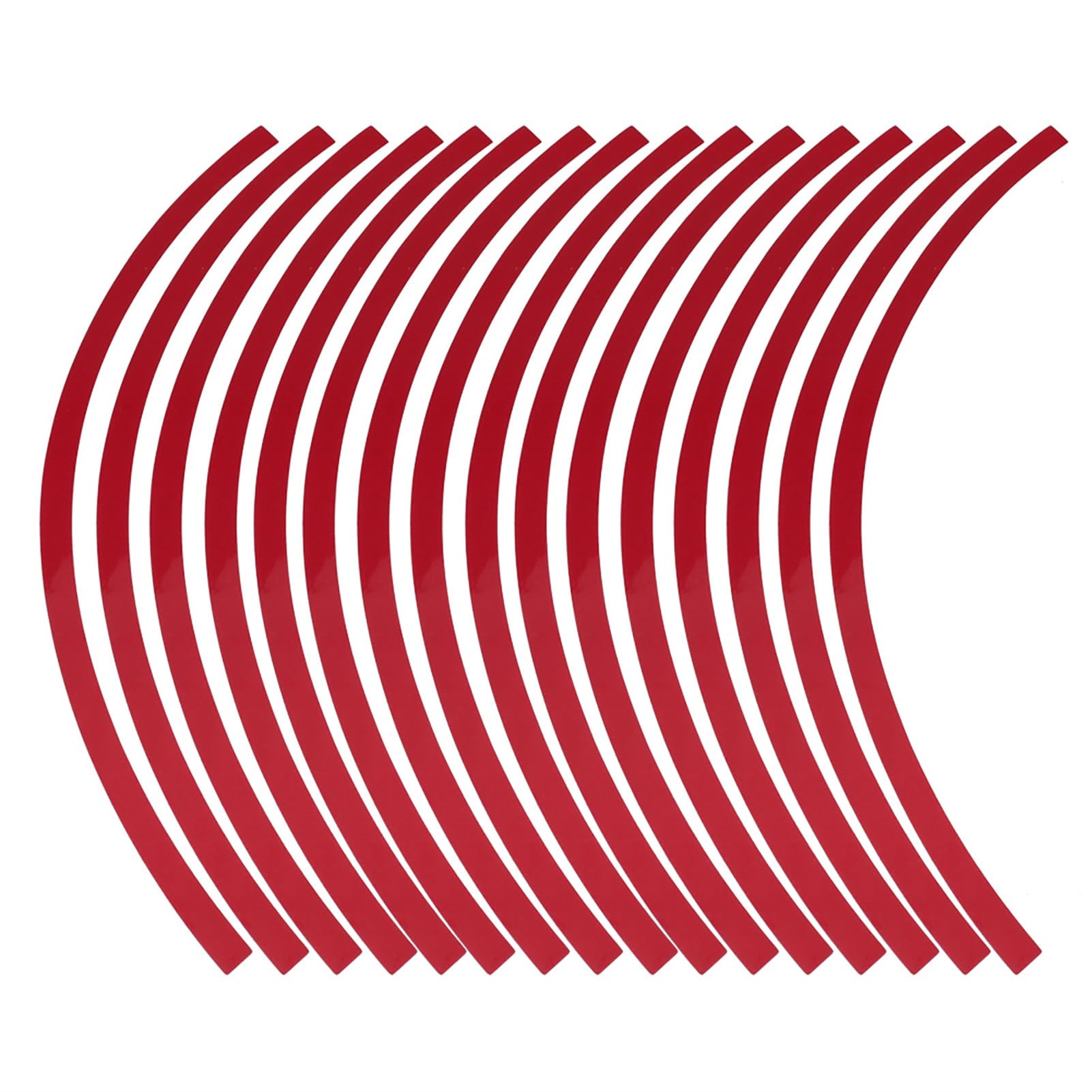 Amazon.com - Reflective Wheel Rim Stripe Decal Sticker for 16-19 inch ...