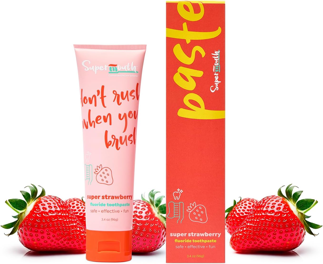 Amazon.com: SuperMouth Fluoride Toothpaste - Adults & Kids, Fights ...