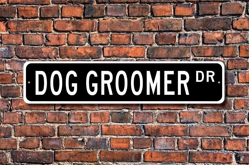 Amazon.com: Aihesui Wood Sign with Quotes Dog Grooming Wooden Signs ...
