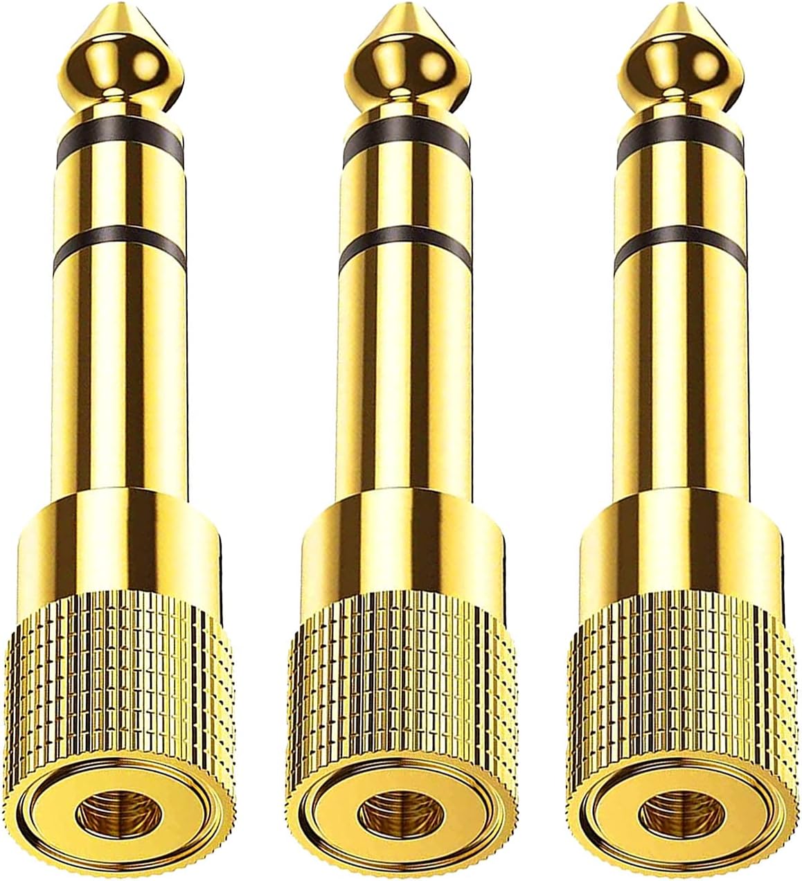 XIAOKEKE Adattatore Jack Cuffie 6,35mm Maschio a 3.5mm Femmina ...