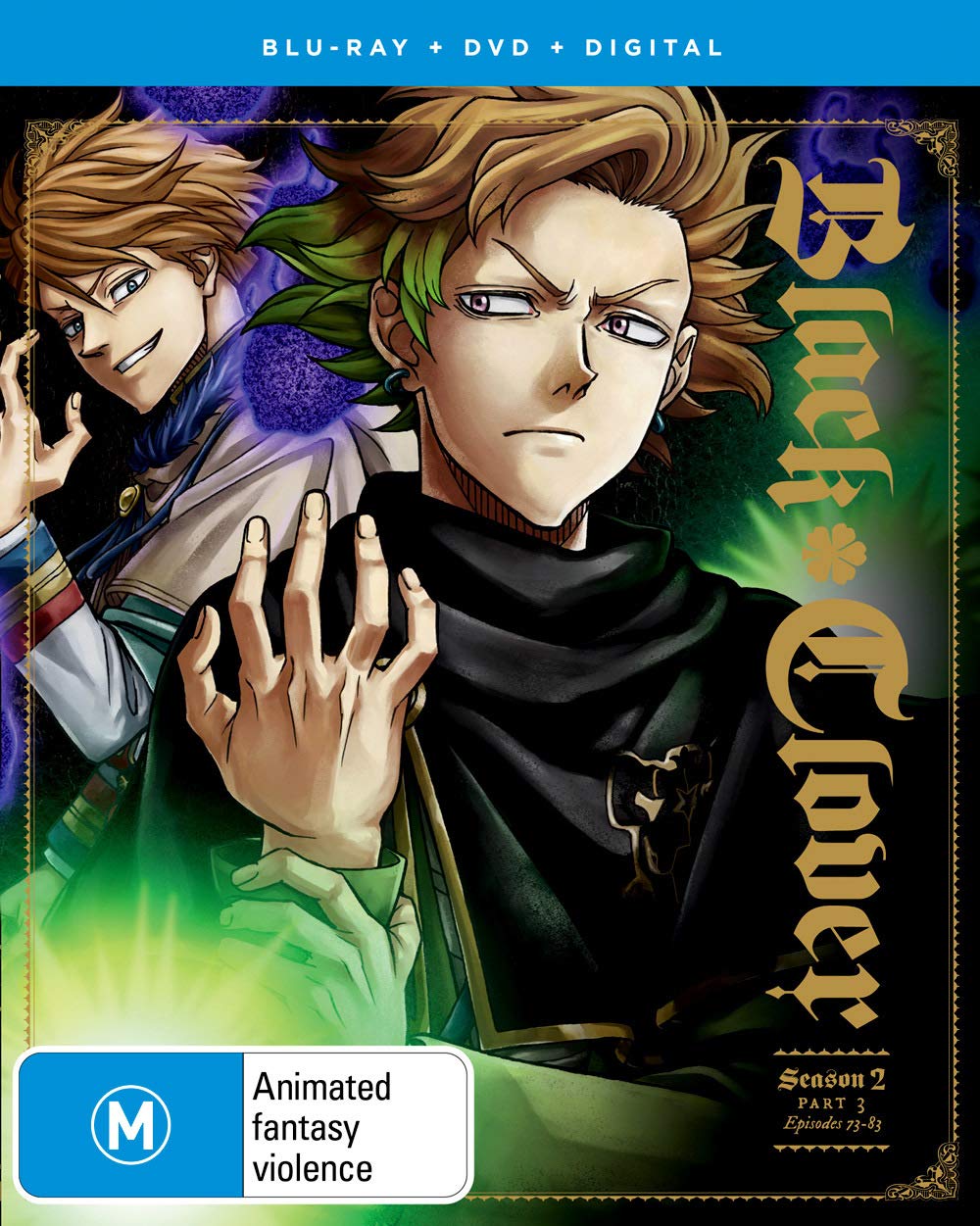 Amazon.com: Black Clover: Season 2 - Part 3 [Blu-ray] : Dallas Reid ...