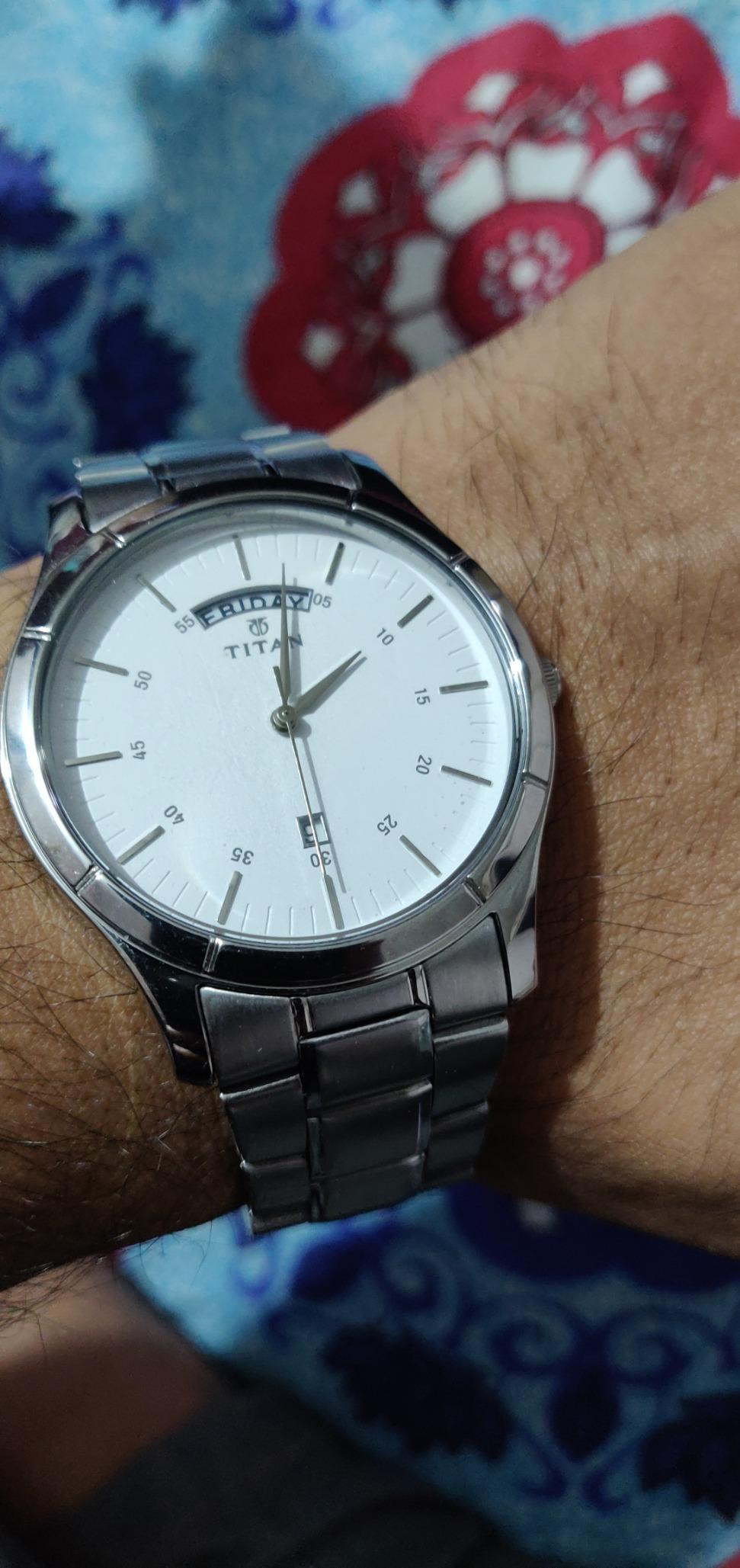 Titan Neo Analog White Dial Men's Watch-NM1767SM01 / NL1767SM01 ...