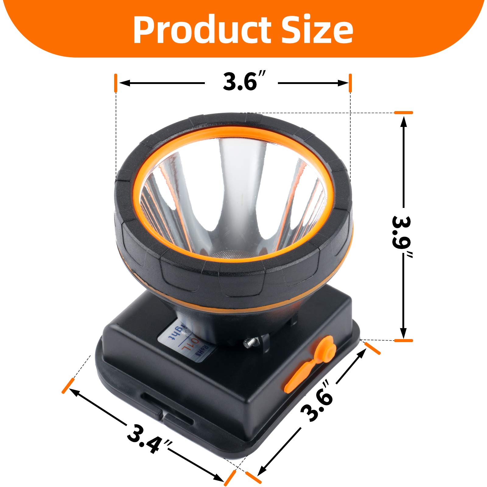Snapklik.com : Coon Hunting Light, Super Bright LED Headlamp