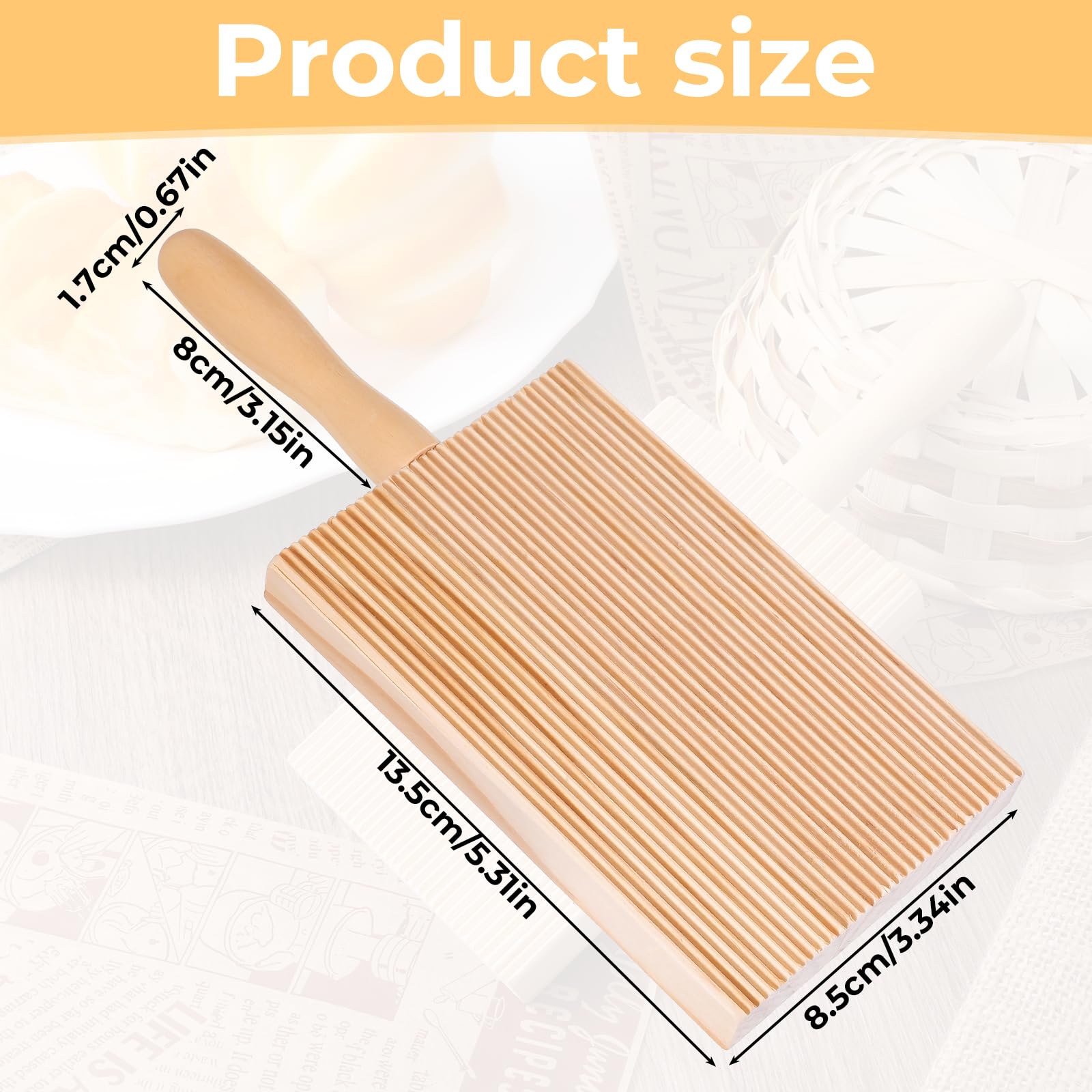 Snapklik.com : Gnocchi Board And Gnocchi Pasta Maker Wooden Pasta ...