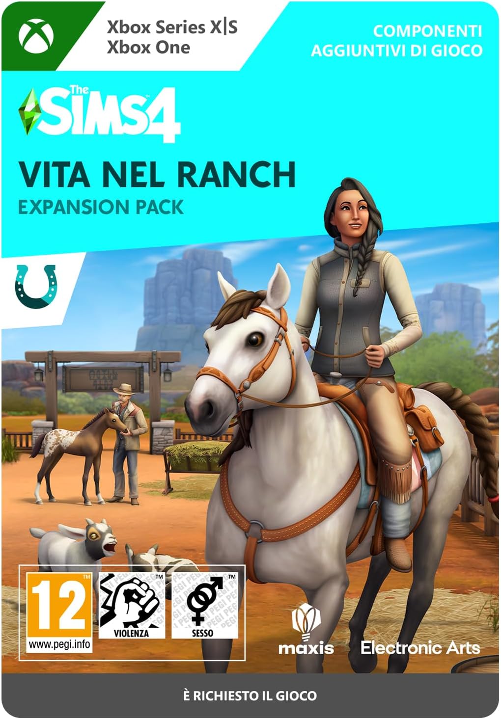 The Sims 4: Horse Ranch Expansion Pack | Xbox One/Series X|S - Codice ...