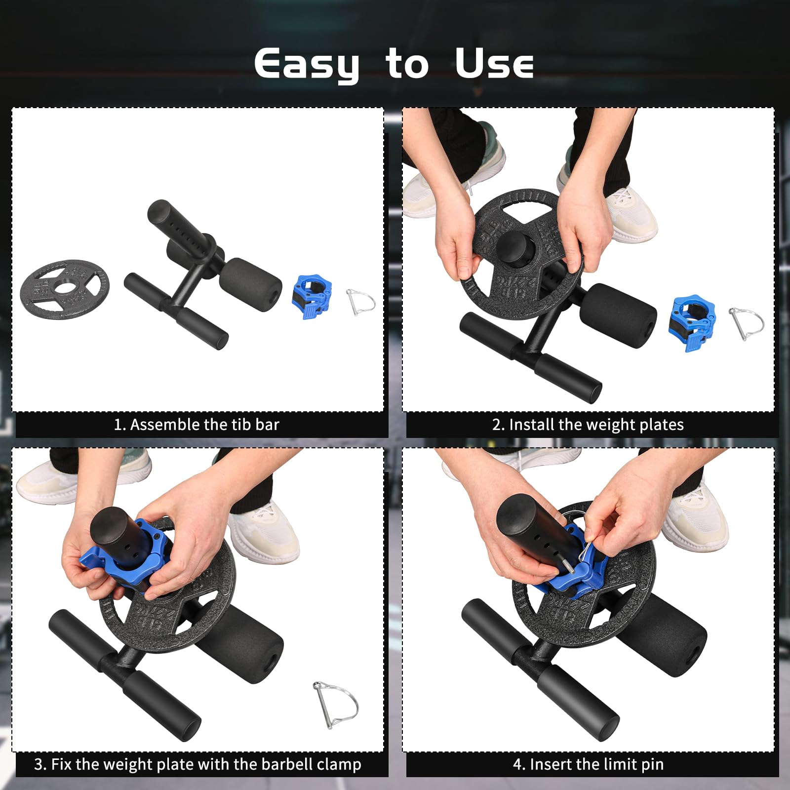 Snapklik.com : Powerfeng Tib Bar Tibialis Trainer: Anterior Tibialis ...