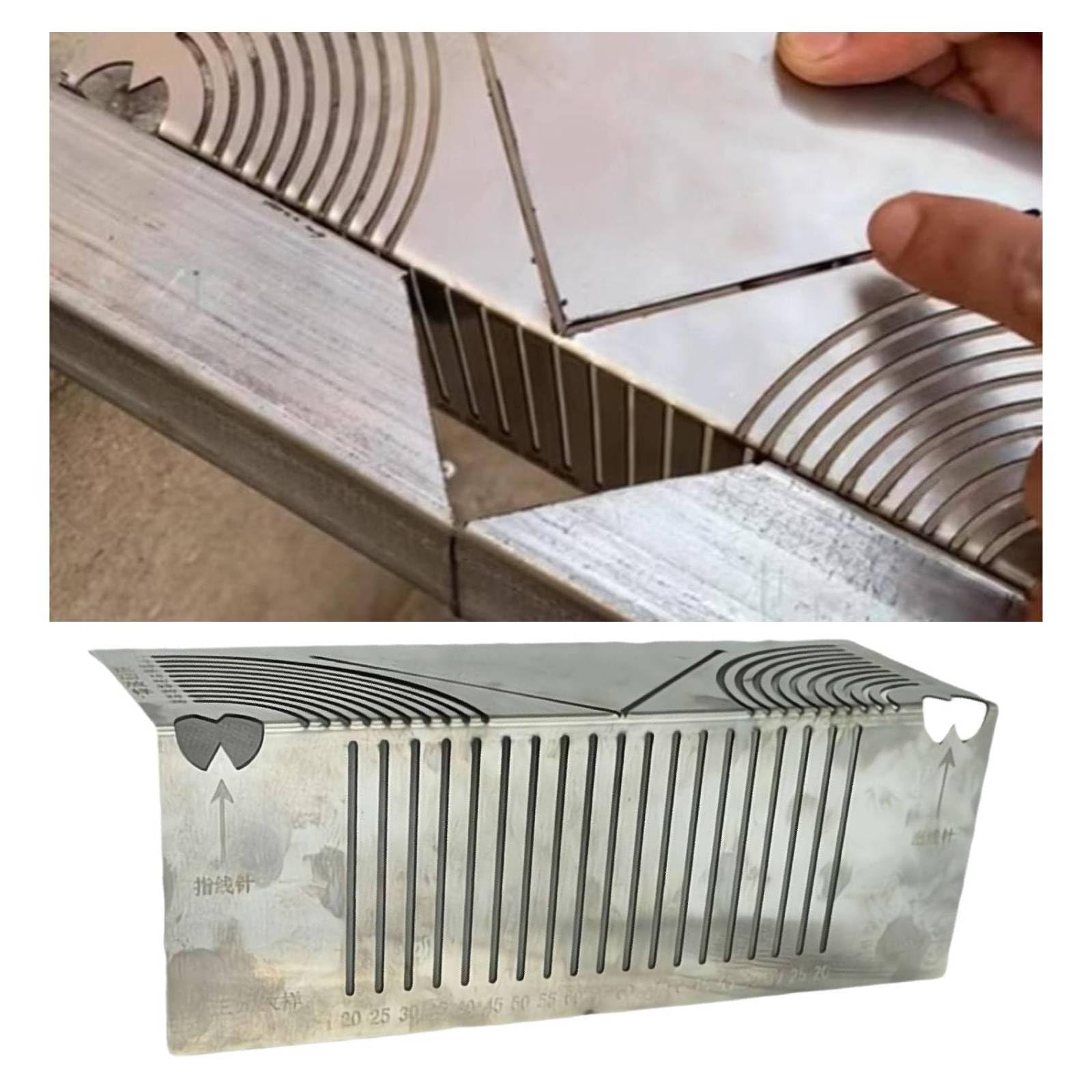 Amazon.com: Precision Adjustable Flex Angle & Arc Marking Tool Linear ...