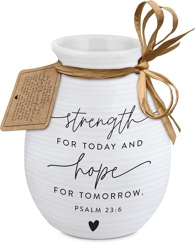Amazon.com: Lighthouse Christian Products Strength for Today and Hope ...