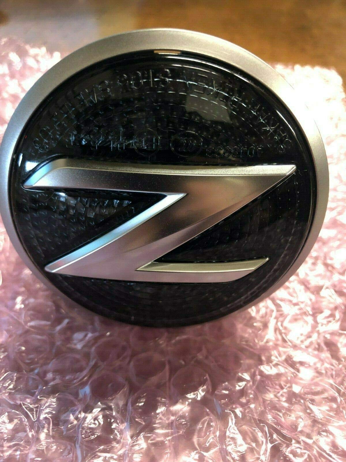 370z Logo JDC Titanium Engine Cover Badge (Nissan 370Z) – JD Customs