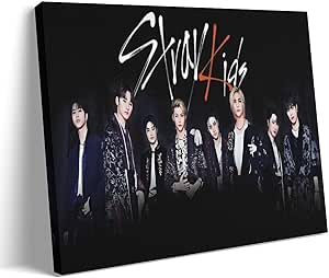 Amazon.com: Stray Kids Poster Skz Poster Kpop Poster Canvas Art Poster ...