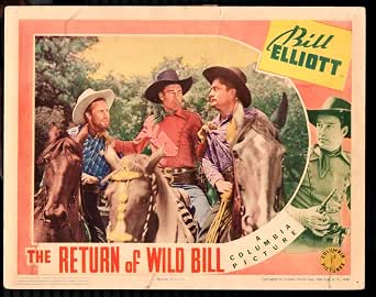 Amazon.com: MOVIE POSTER: Return of Wild Bill 11"x14" Lobby Card Bill ...