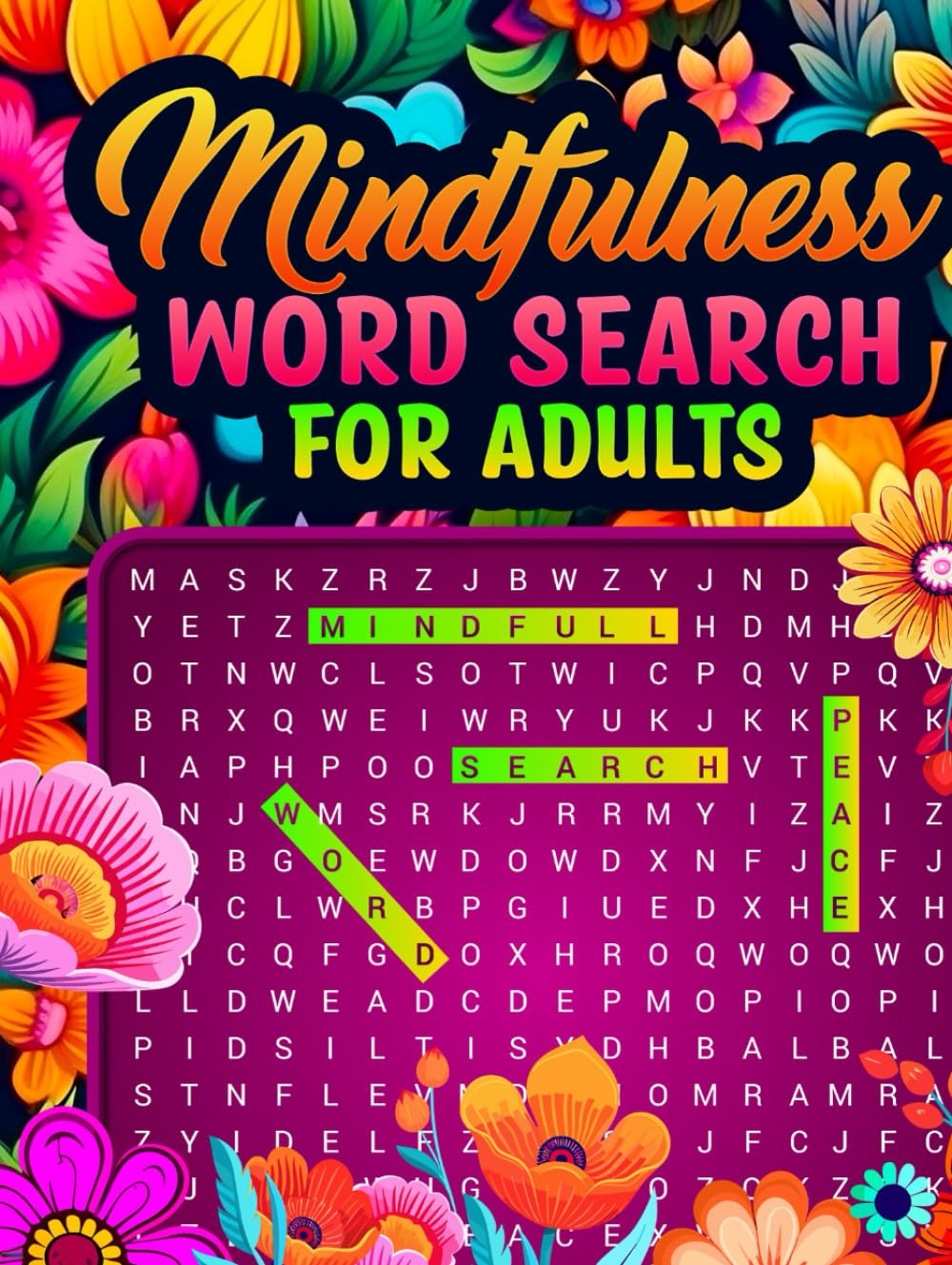 Mindfulness Word Search for Adults: The Ultimate Mindfulness Activity ...