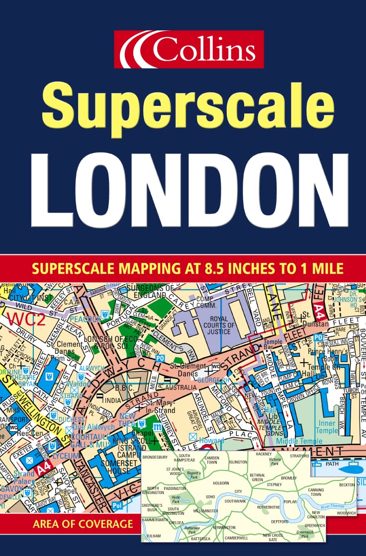 London Superscale Atlas: Collectiv: 9780007150045: Amazon.com: Books