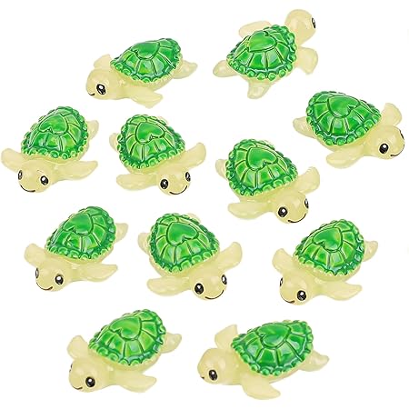 Amazon.com: 30Pcs Miniature Turtles, Mini Turtle Decor, Tiny Turtles ...