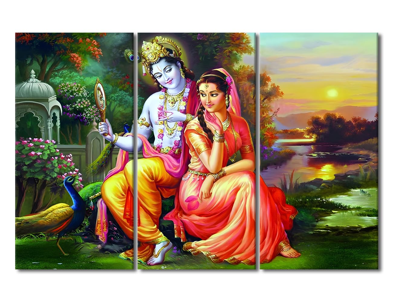 Contemporary Paintings Of Lord Krishna