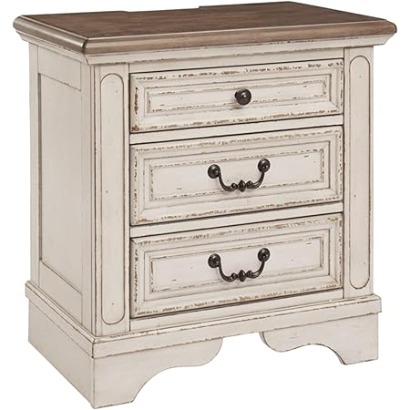 Amazon.com: Signature Design by Ashley Prentice Cottage Quaint 3 Drawer ...