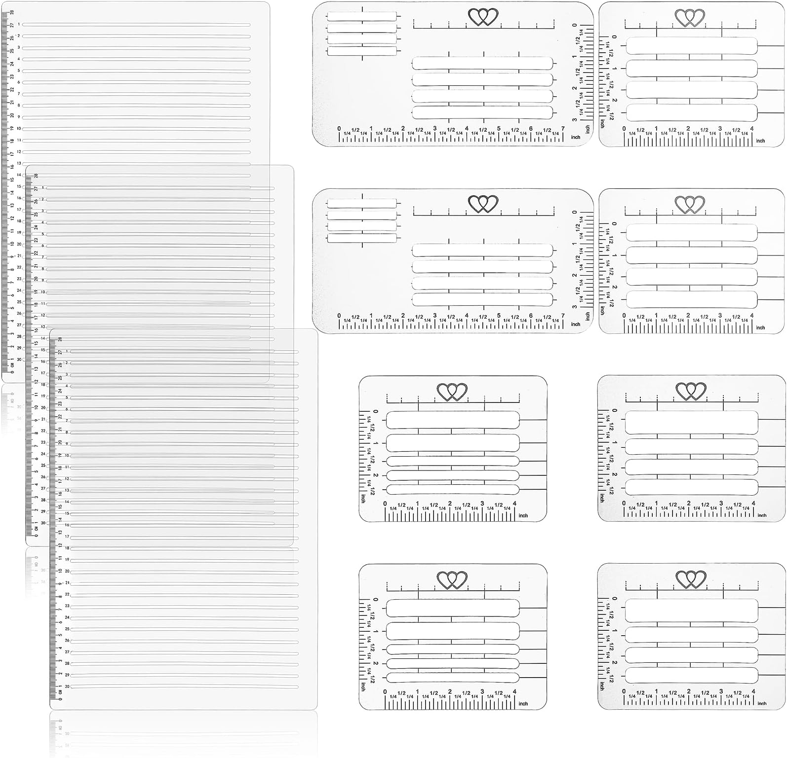 Amazon.com: SKATAN Lettering and Envelope Addressing Guide, 3 Stencil ...