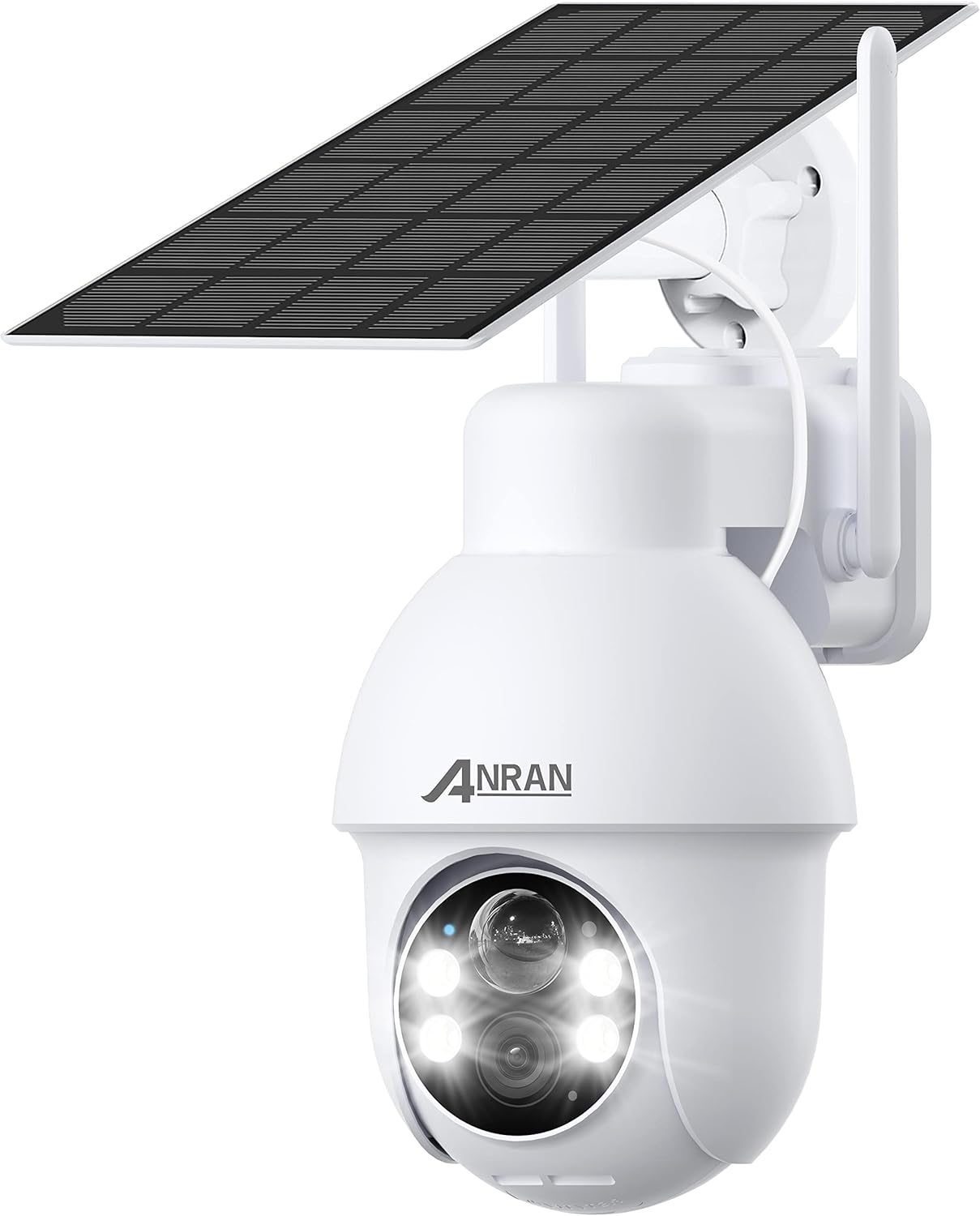ANRAN 5MP Security Camera Outdoor Wireless with 360° View, Solar ...