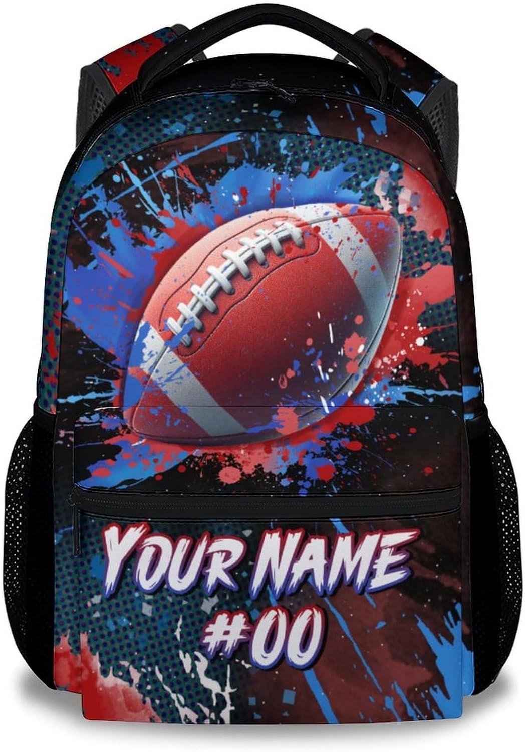 Amazon.com | COZYAURA Boy Backpack - Personalized Football Backpacks ...