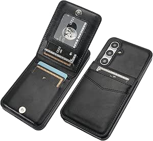 Amazon.com: KIHUWEY for Samsung Galaxy S24 Plus Case Wallet with Credit Card Holder, Flip ...