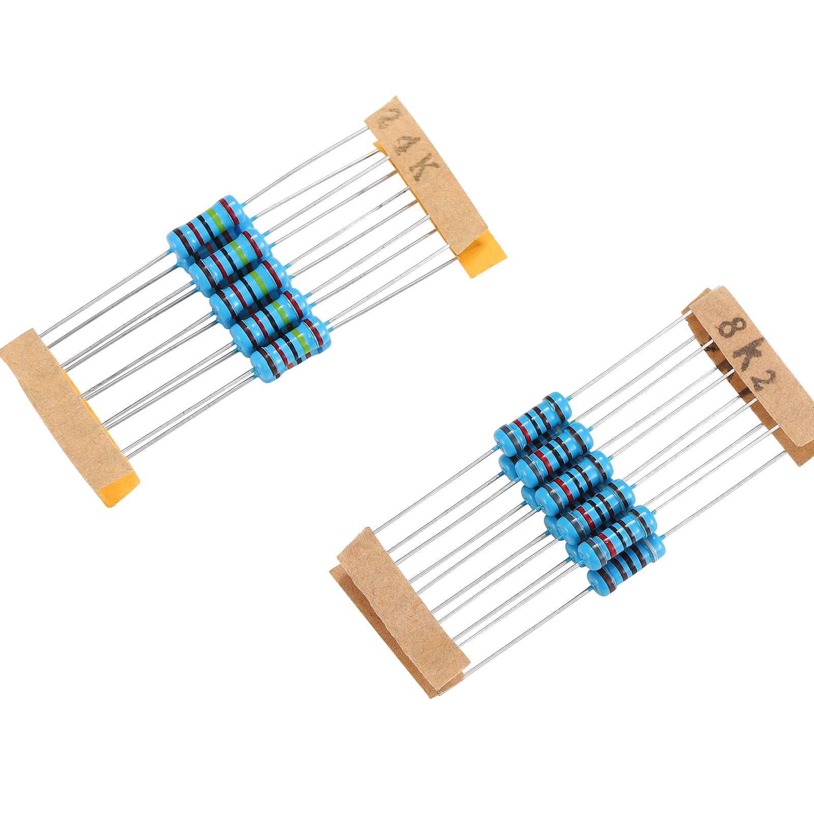 Snapklik.com : 130 Values 650PCS Resistor Kit 1W 1% Metal Film ...