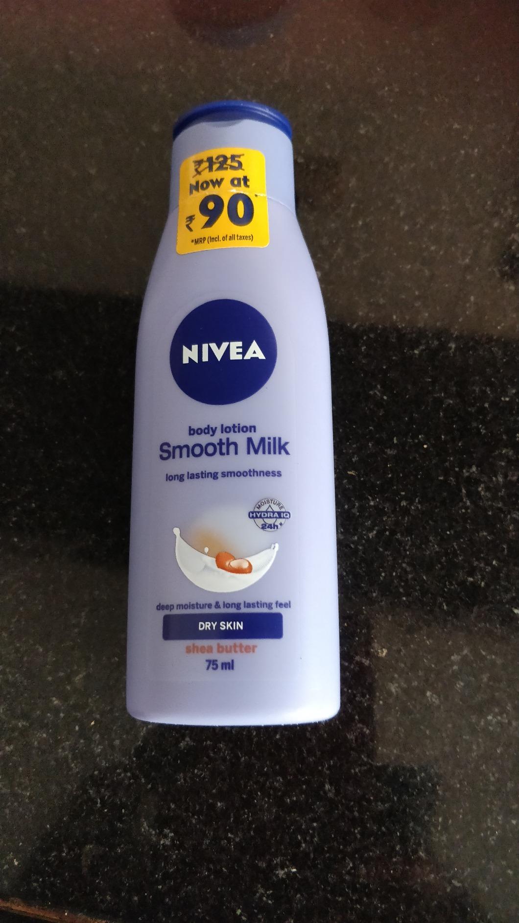 Buy Nivea Smooth Milk Body Lotion, 75ml Online at Low Prices in India ...