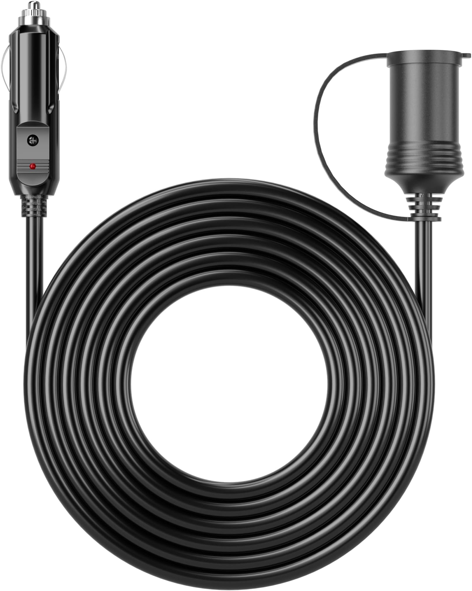 Amazon.com: Energeaster 12FT 12V Cigarette Lighter Extension Cord, 120W ...
