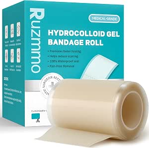 Amazon.com: Hydrocolloid Sheets for Wound Care - Medical Grade Wound ...