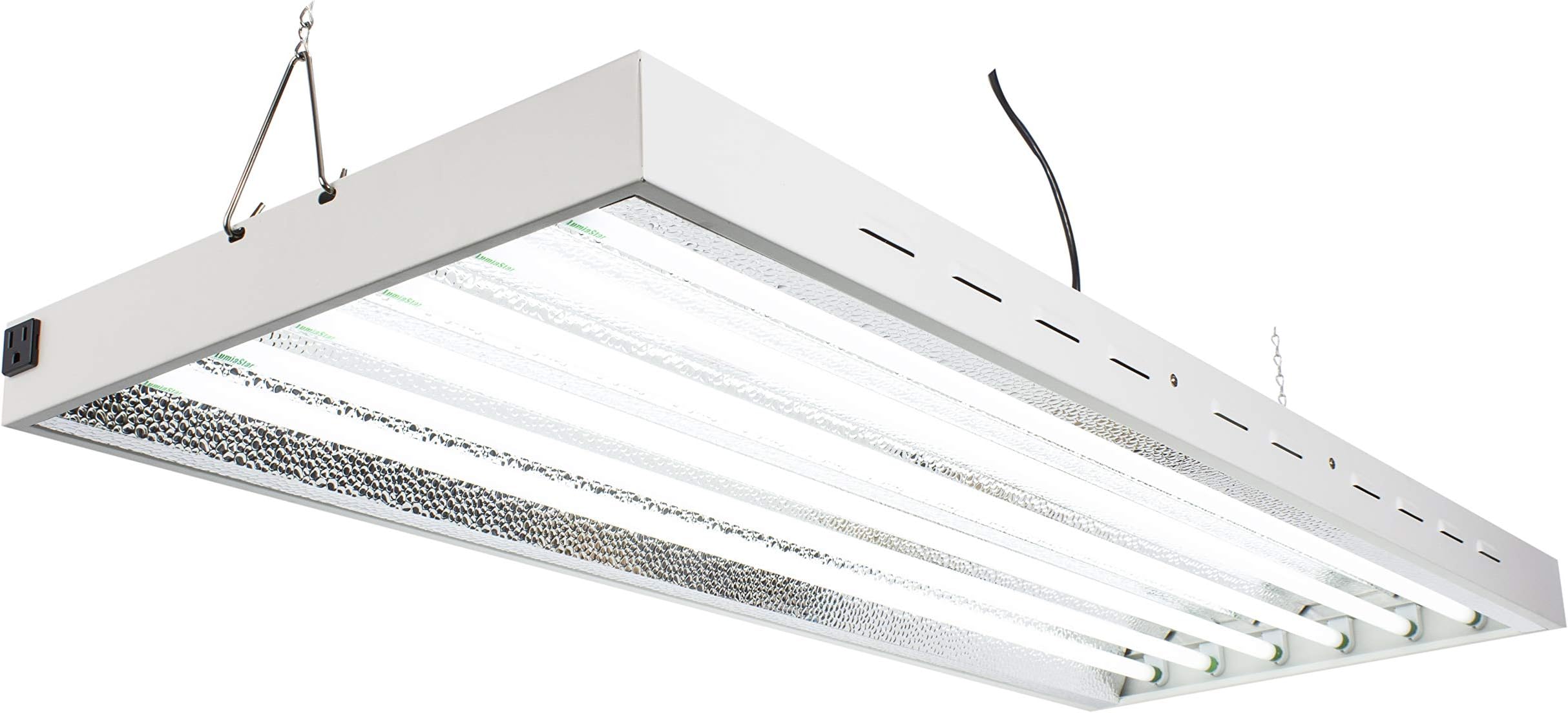 Amazon.com: 4Ft X 18In 6Lamps 300W T5 Fluorescent Grow Lights with ...