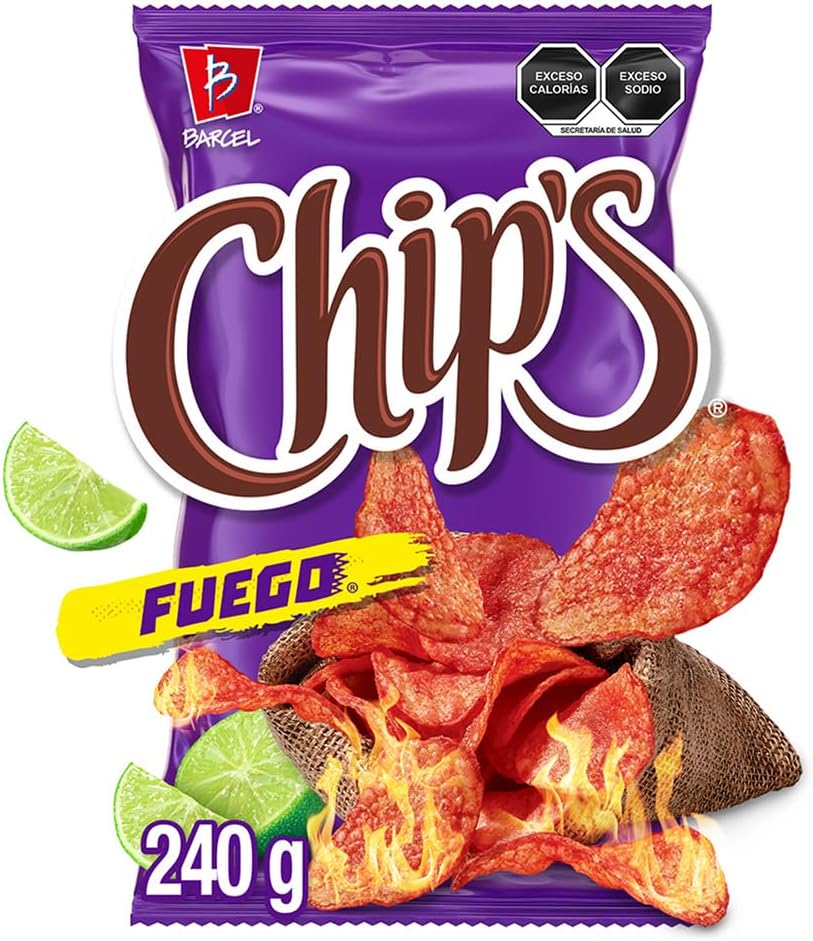Barcel Chips Fuego 240g : Amazon.com.mx: Alimentos y Bebidas