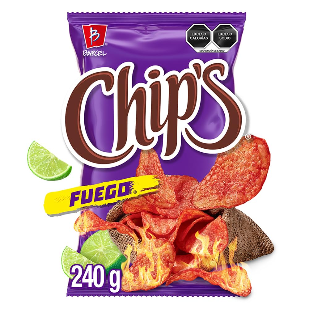 Chip's Fuego 240g : Amazon.com.mx: Alimentos y Bebidas