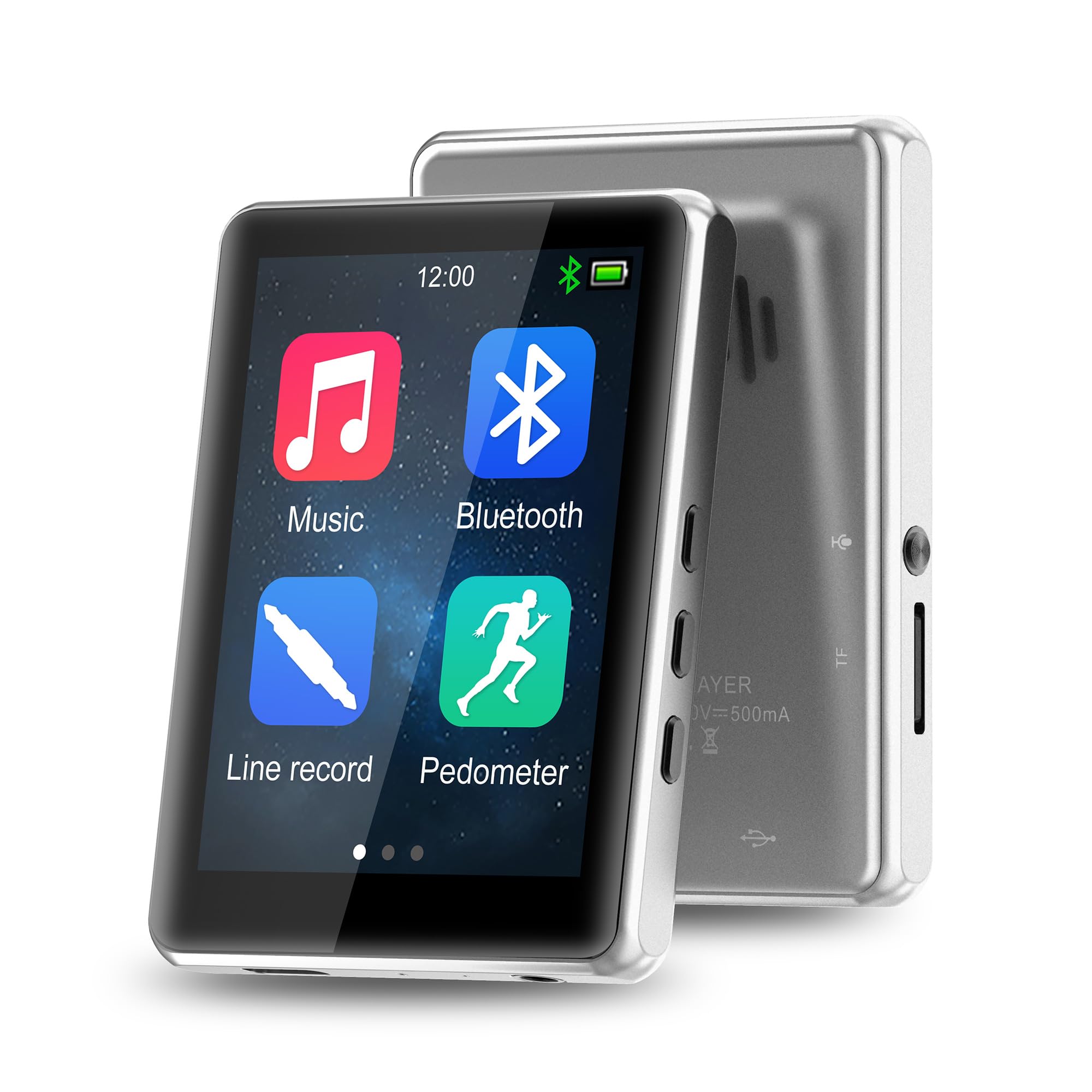 Amazon.com: 32GB MP3 Player with Bluetooth 5.3, 2.8" Full Touch Screen ...