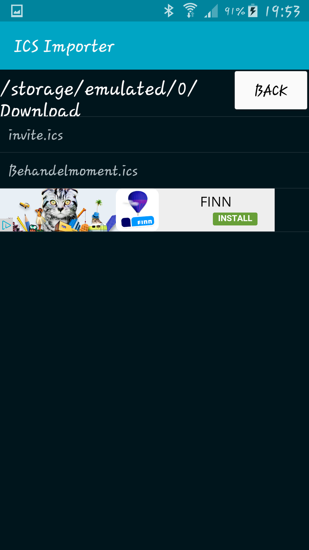 ICS Importer - App on Amazon Appstore