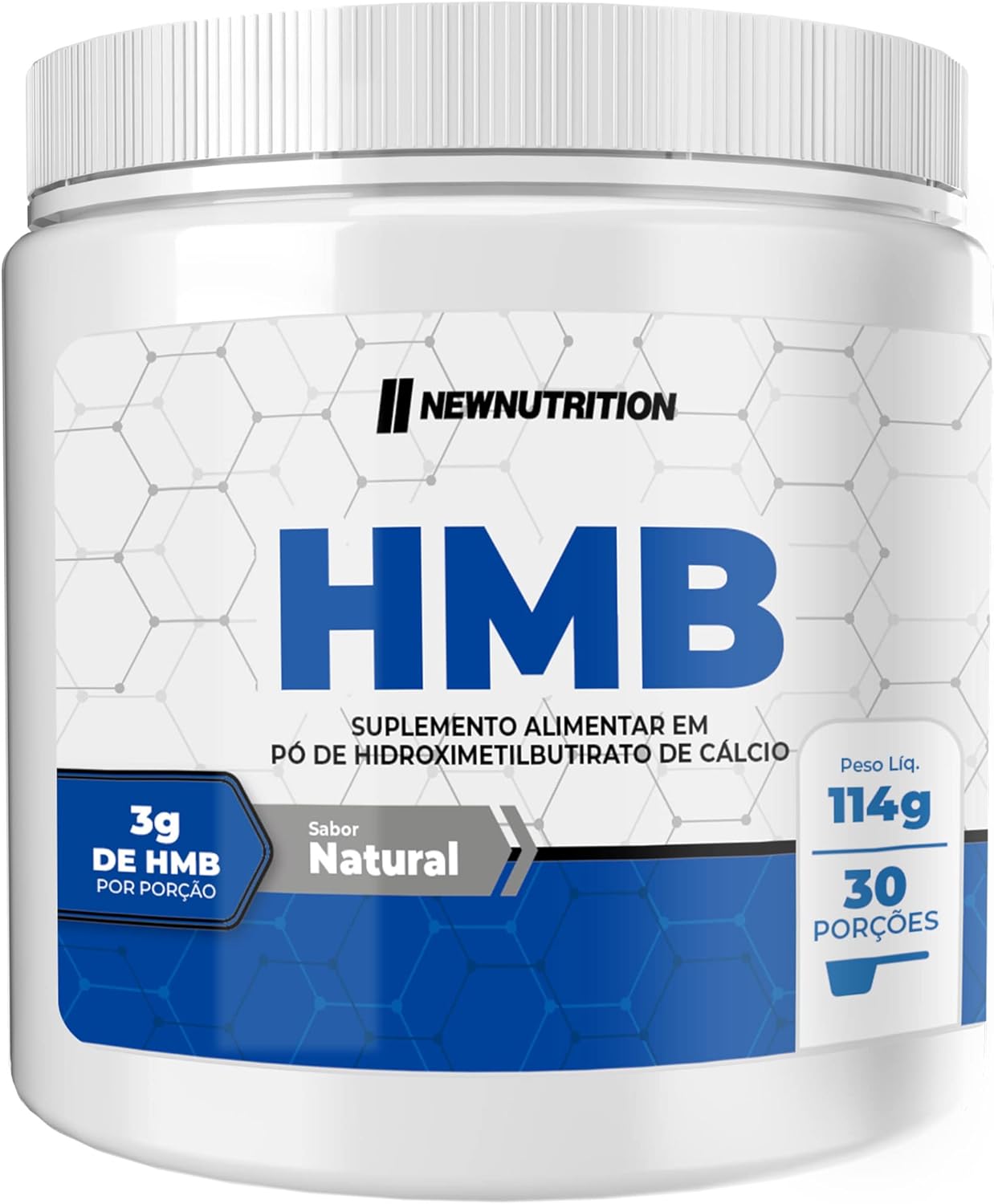 HMB 3g em Pó NewNutrition (Natural) | Amazon.com.br