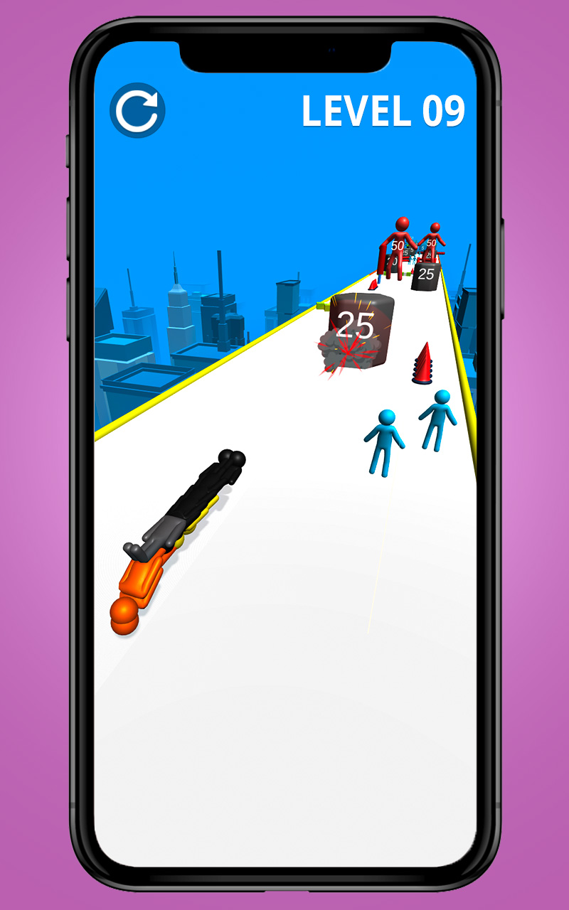 Human Gun Stickman Run: Weapon Rush Merge Shooter Challenge - App on Amazon Appstore